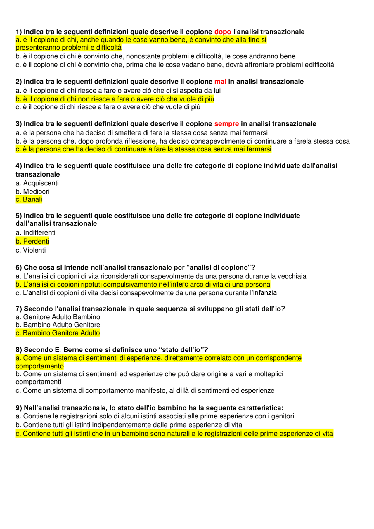 Domande Quiz Prove Desame 20212022 Comunicazione E Narrazione