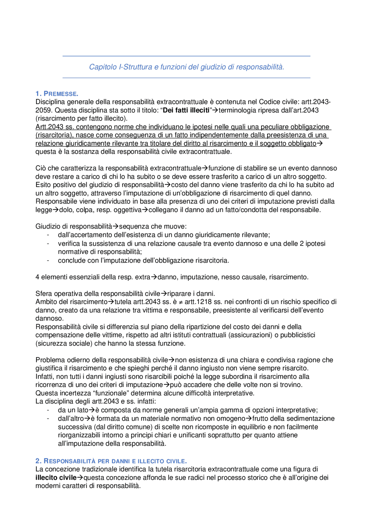 Schemi Di Diritto Civile Docsity