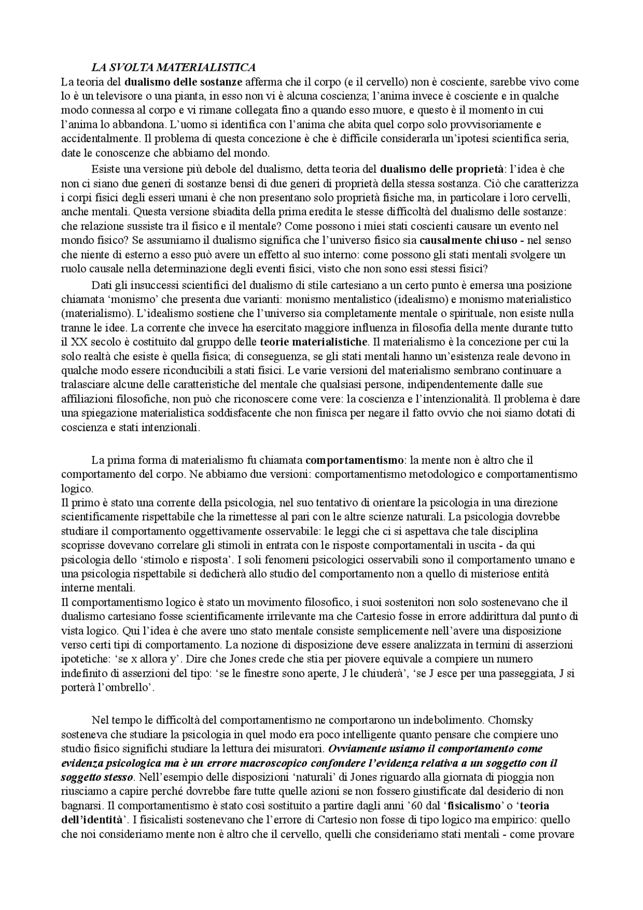 John Searle La Mente Docsity