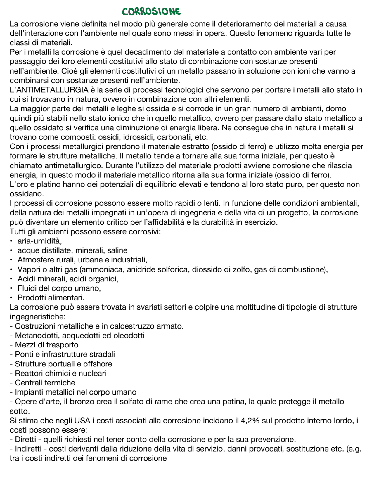 Scienze E Tecnologia Dei Materiali 5 Docsity