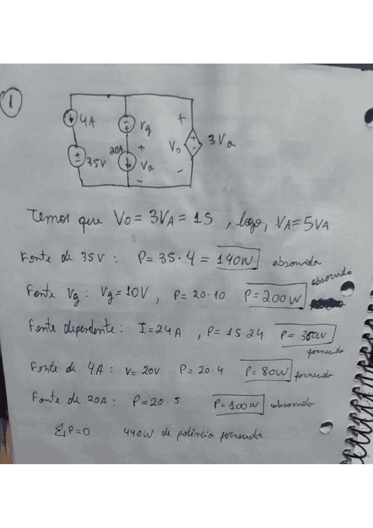 Lista De Exercicios De Circuitos Docsity
