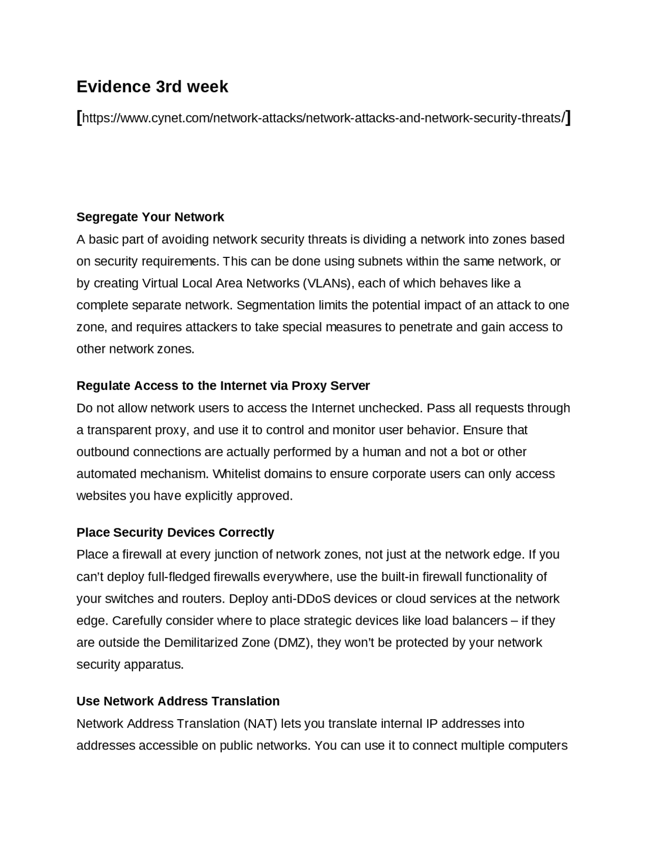 Cyber security risks | Assignments English - Docsity