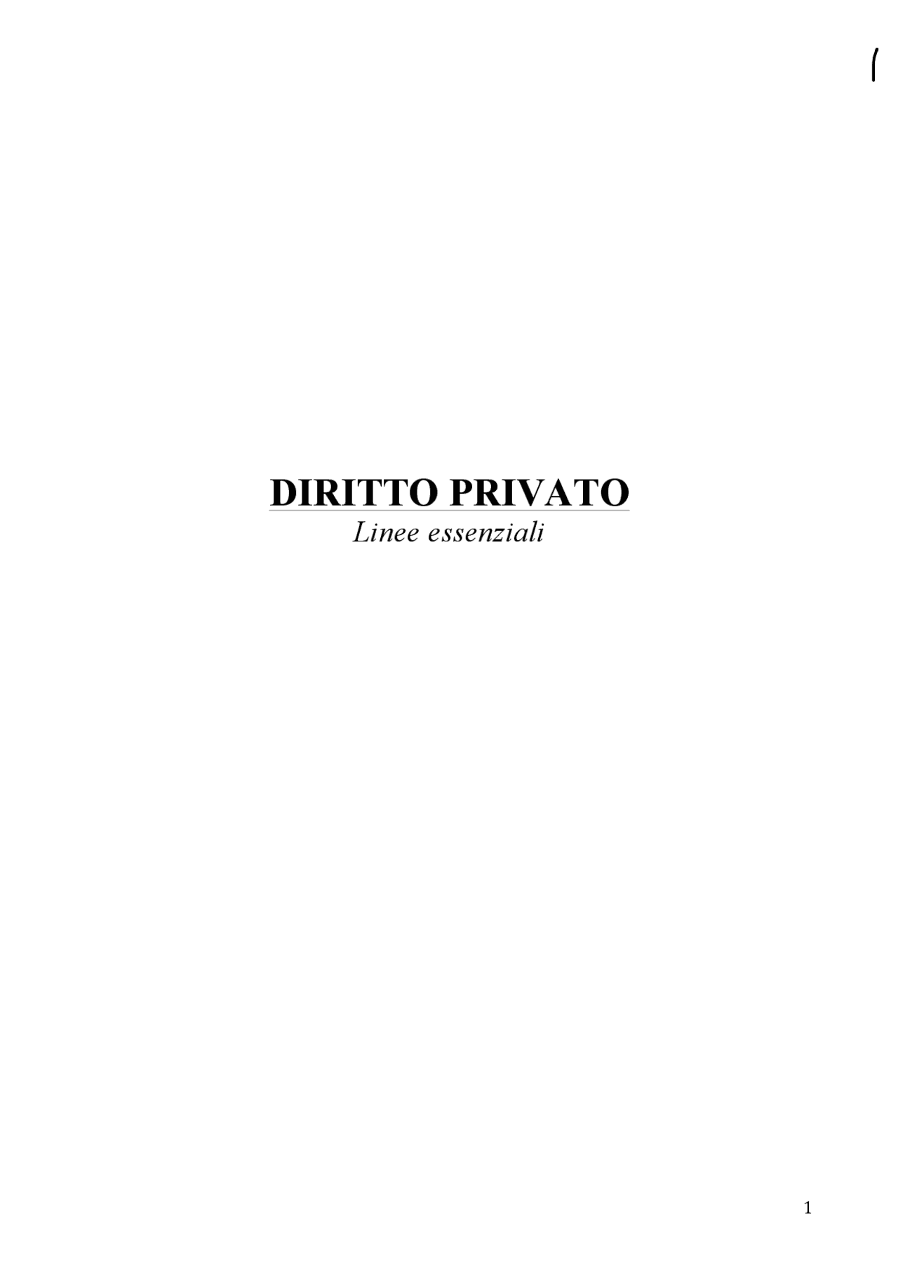 Dispensa Di Diritto Pubblicoprivato Docsity