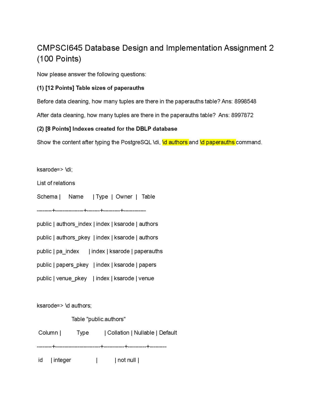 Big Data And Data Processing Docsity