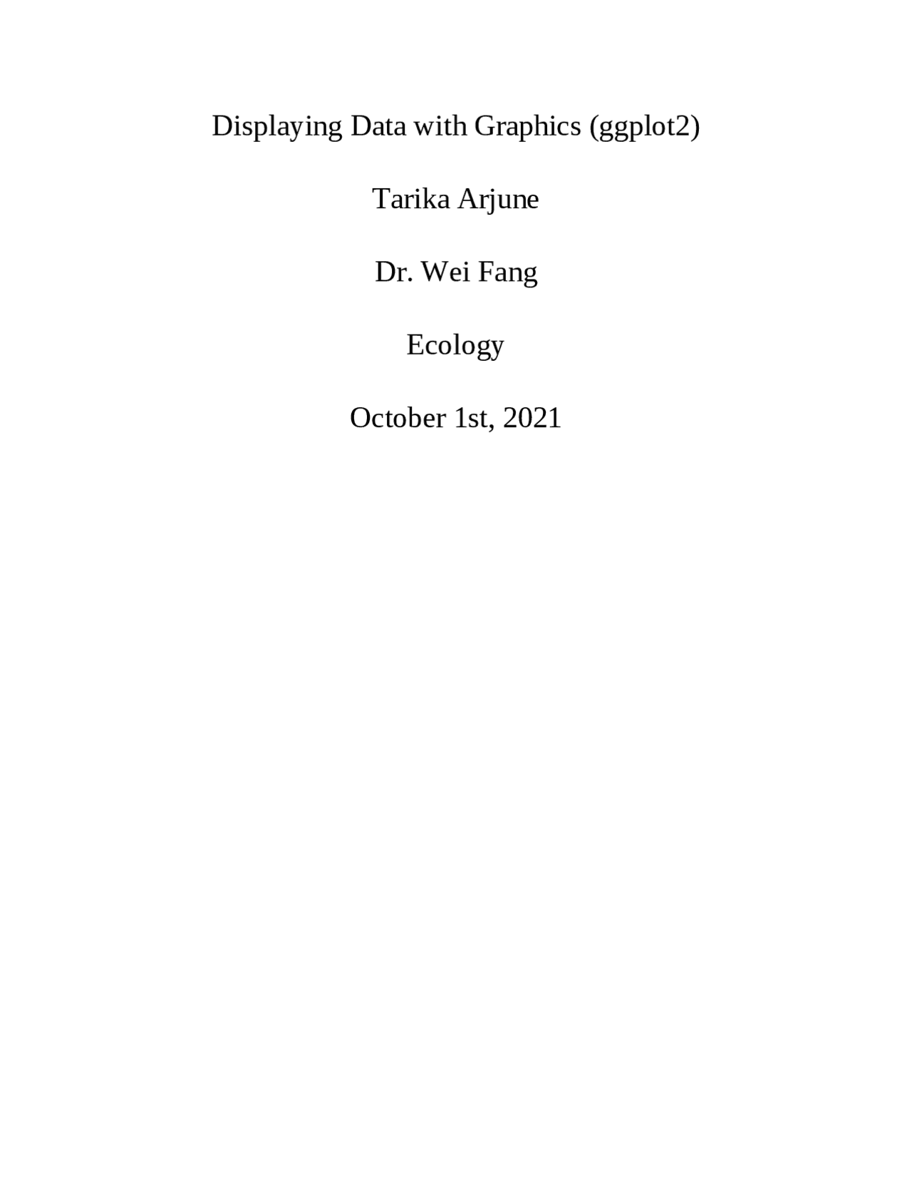 Research Report on Graphs - Docsity
