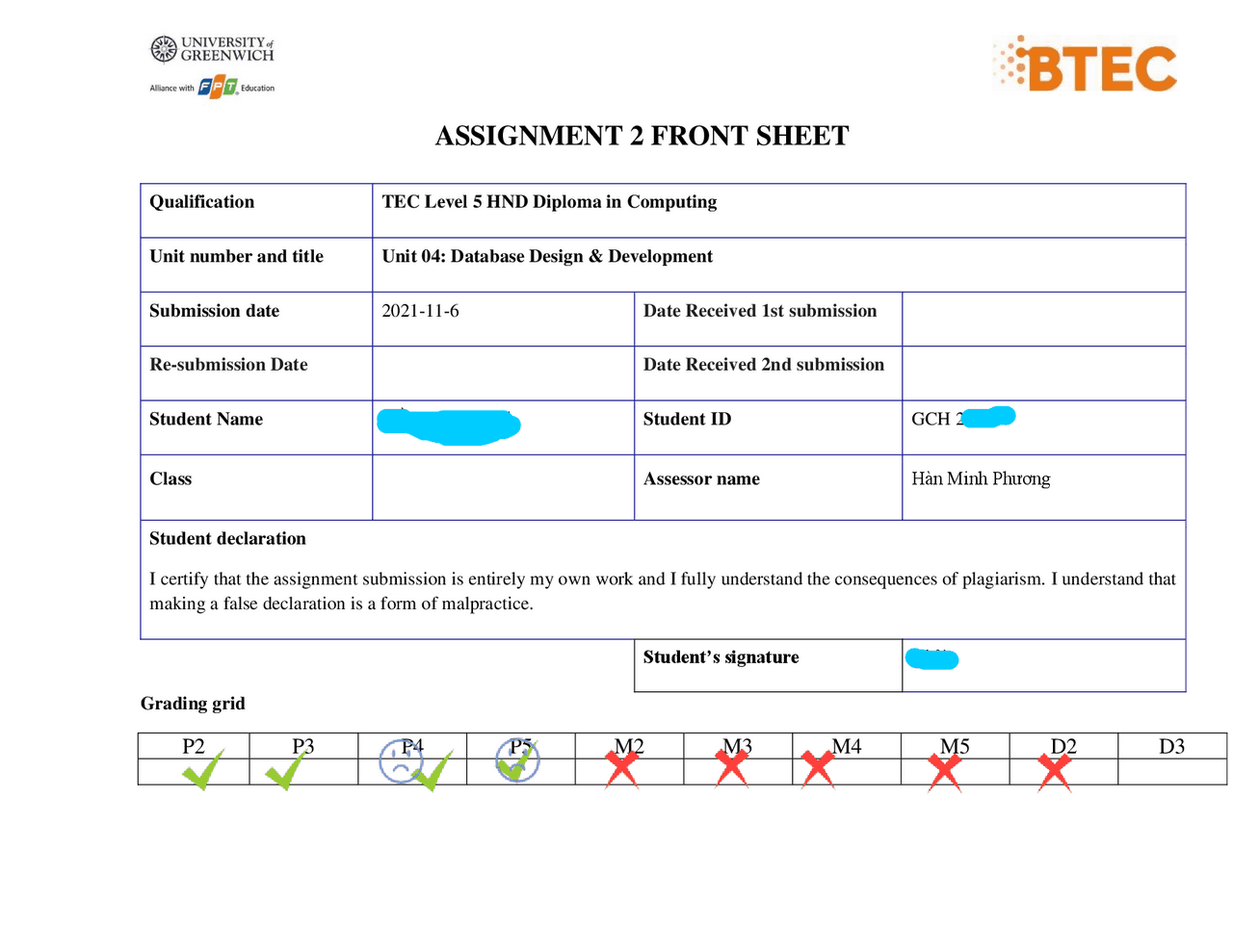 Assignment 2 Database Docsity