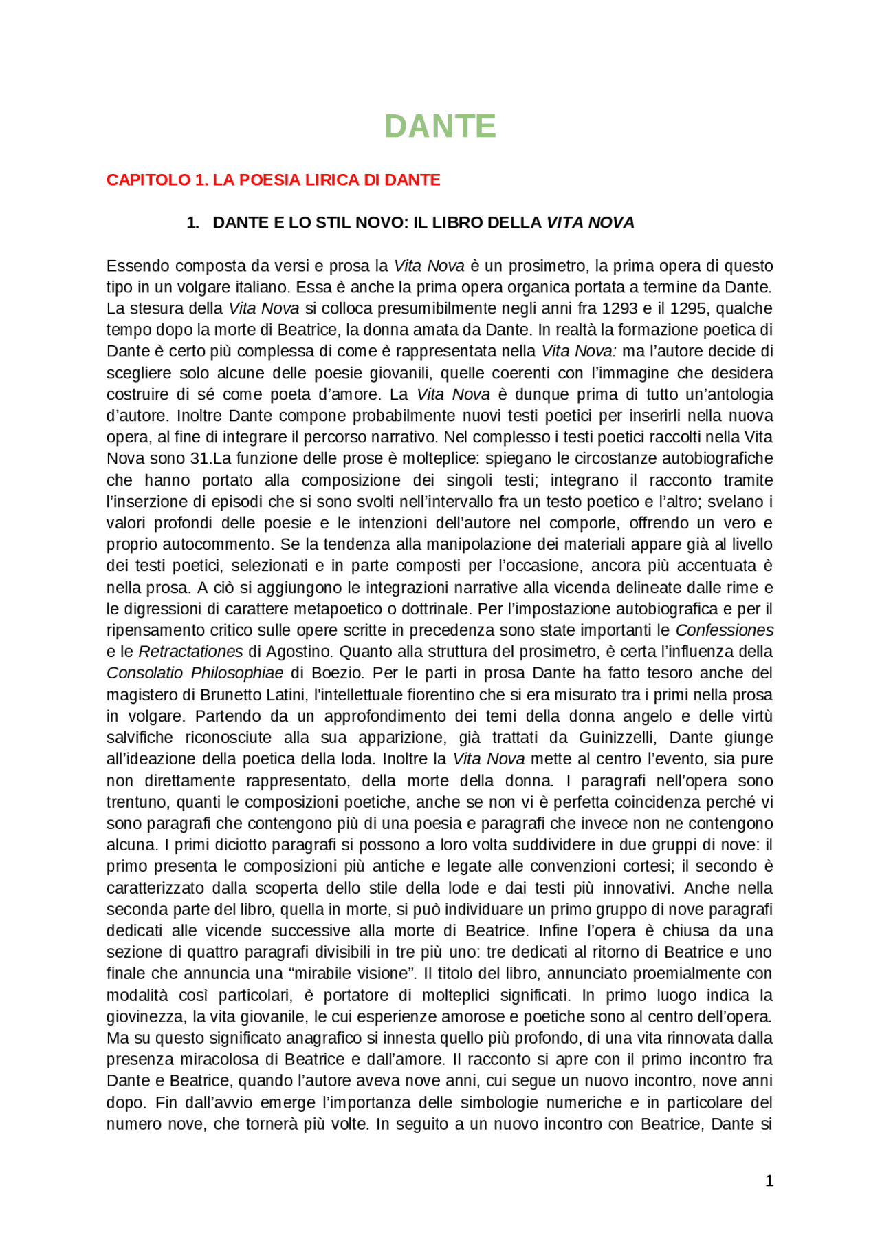 Riassunto Del Libro Dante Di Giuseppe Ledda Editore Il Mulino Docsity