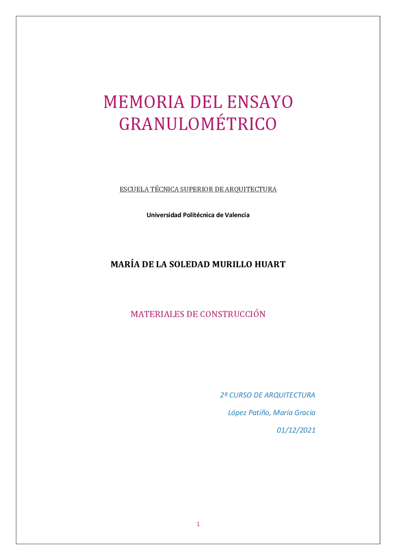 Materiales De La Construcción Docsity