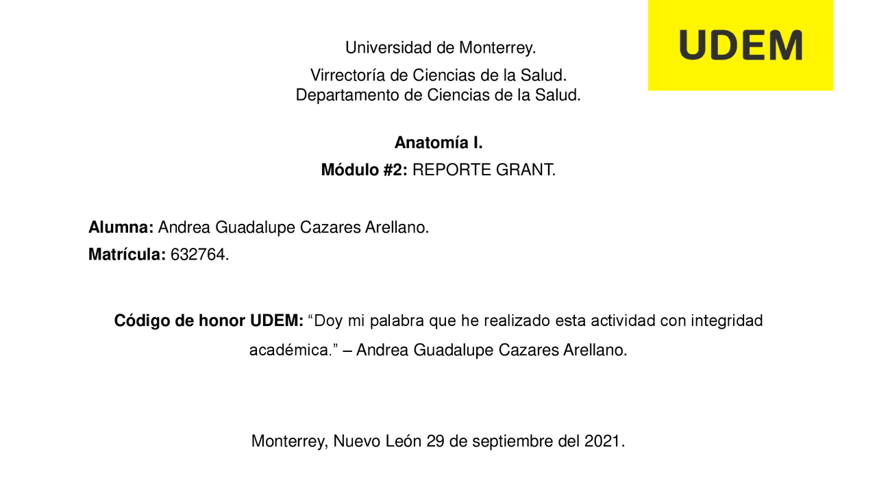 Exámenes de Anatomía: Apuntes de Andrea Cazares Arellano en Universidad ...