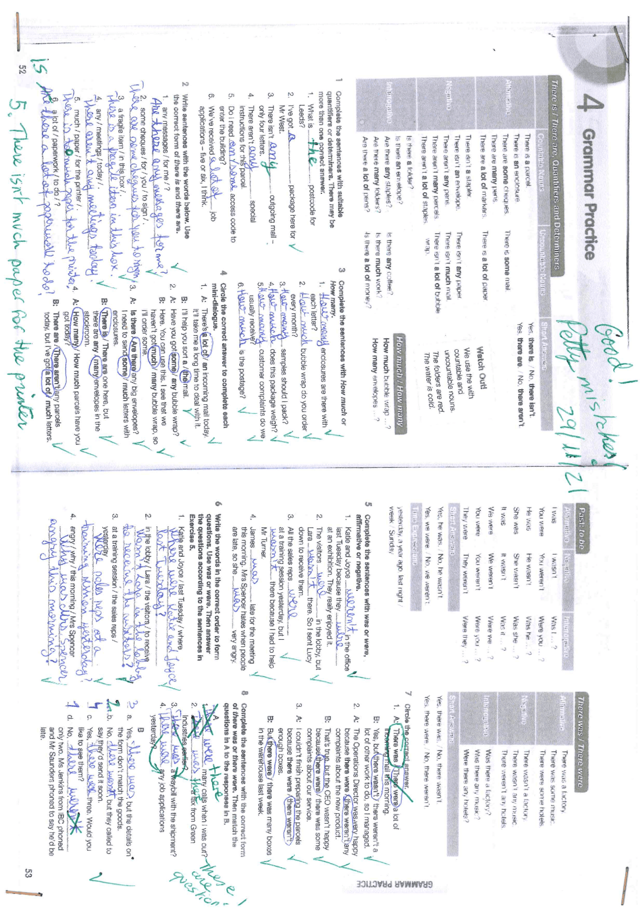 Ejercicios Que Ayudan A Aprender Gramática Docsity