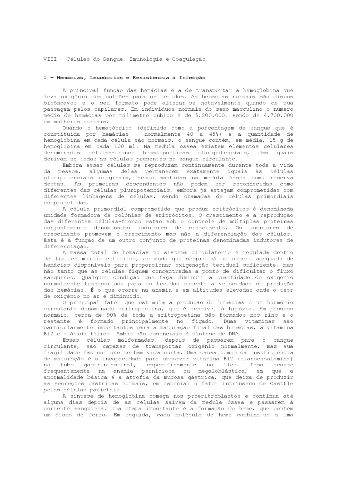 Resumen Cap 8 Guyton - Docsity