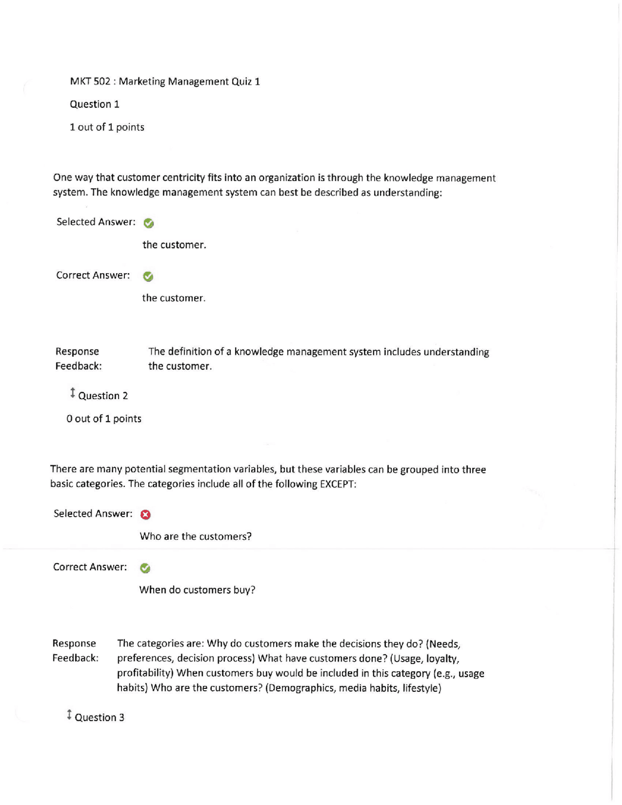 Marketing Management Questions And Answers 100 Accurate Exams