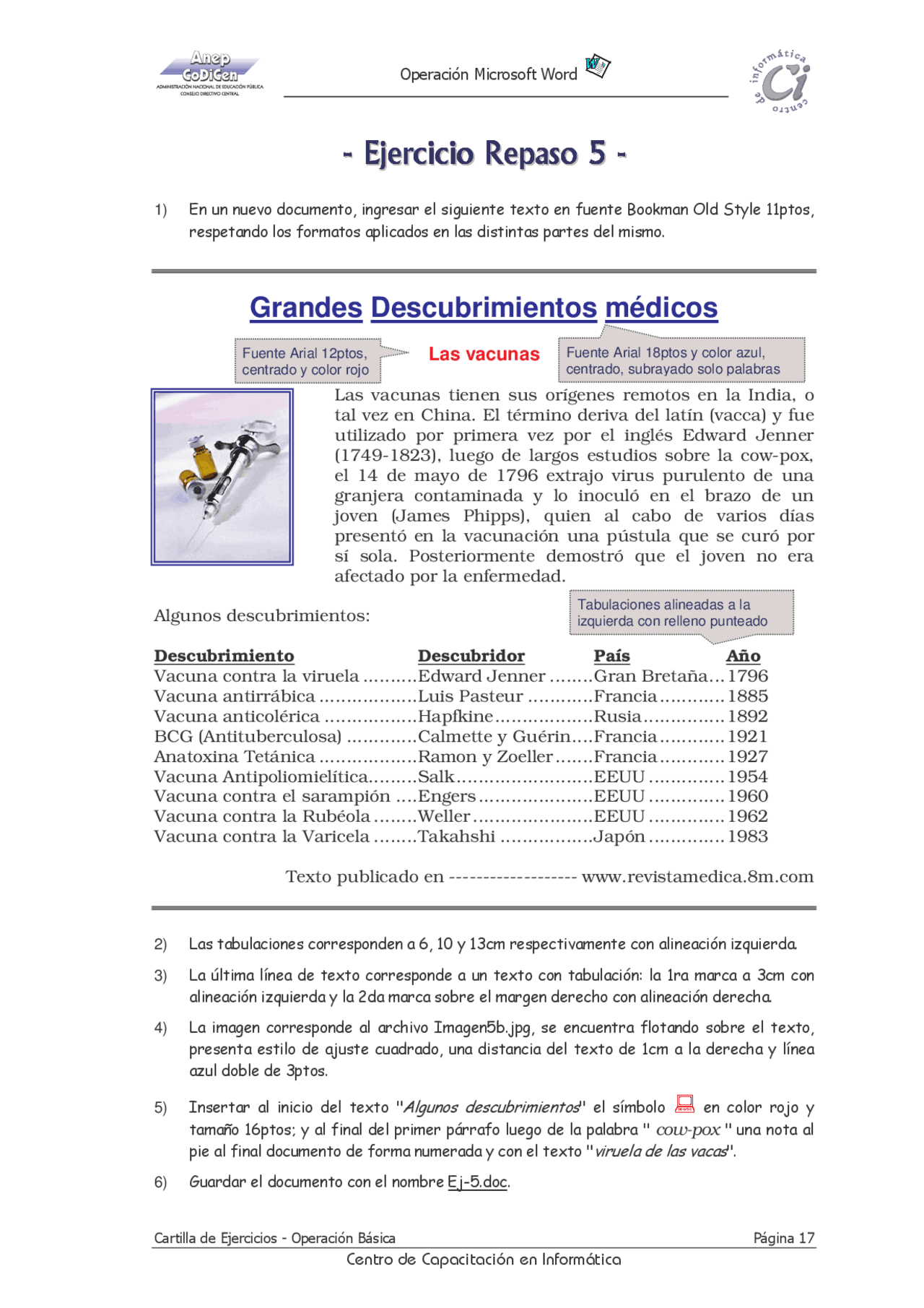 Ejercicios De Microsoft Word Ejercicios De Informática Docsity