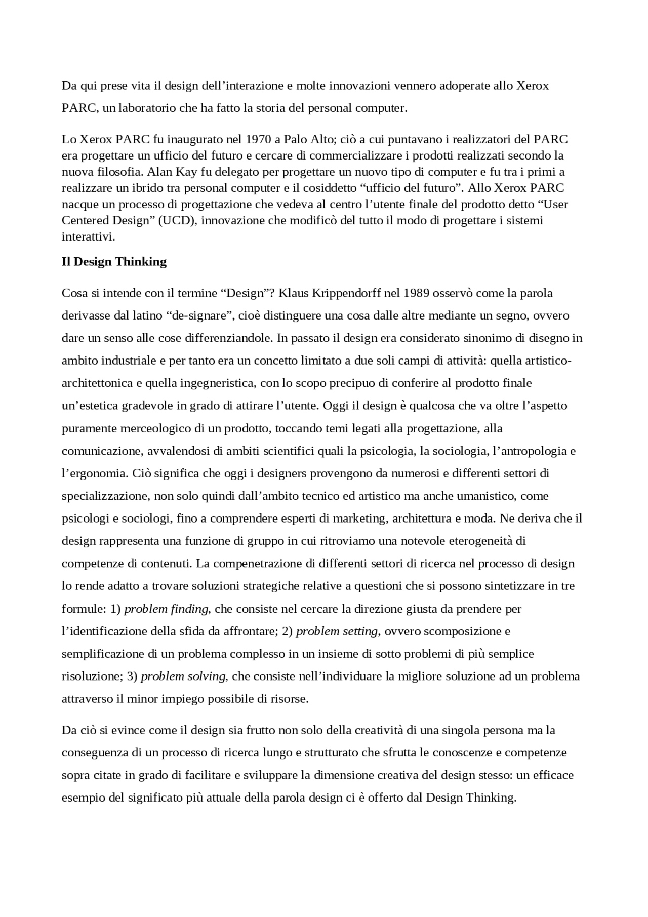 Riassunto Libro Rizzo Docsity