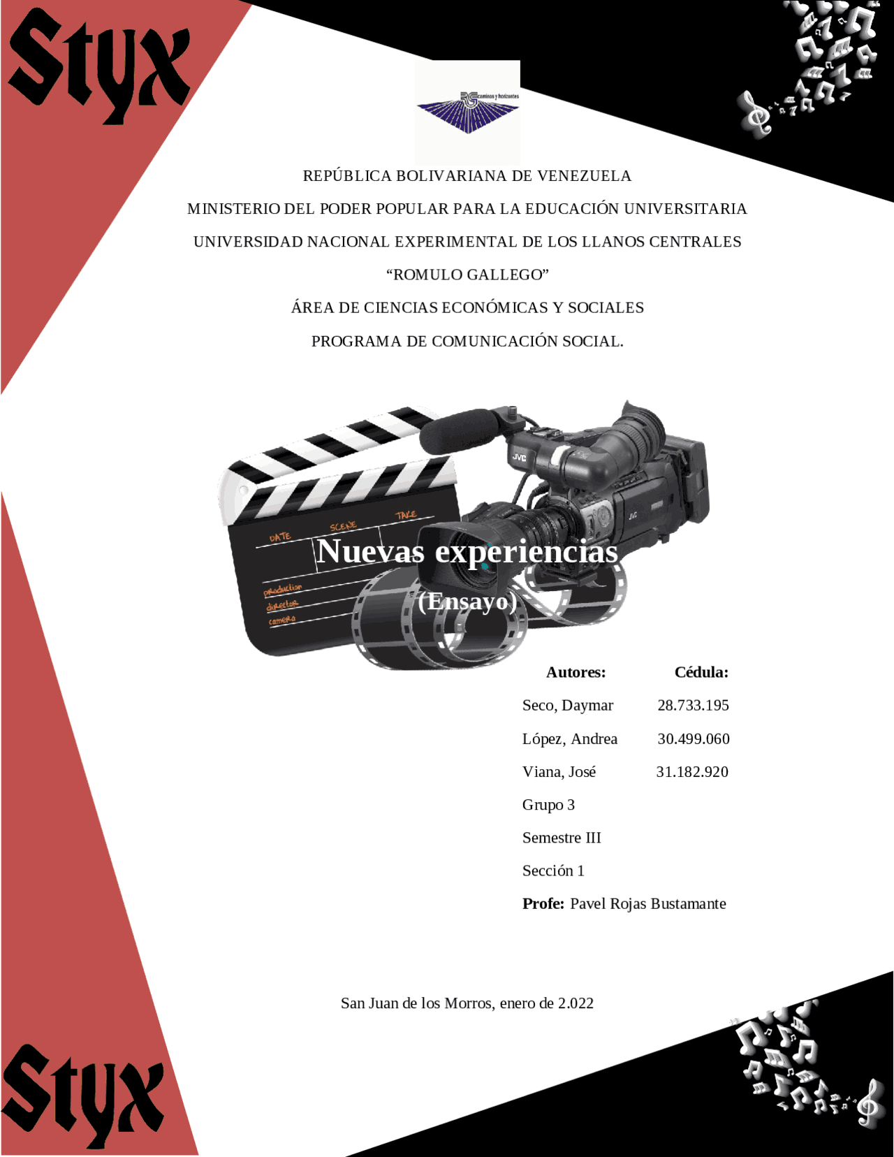 Ensayo final de cine | Monografías, Ensayos de Teoría del Cine - Docsity