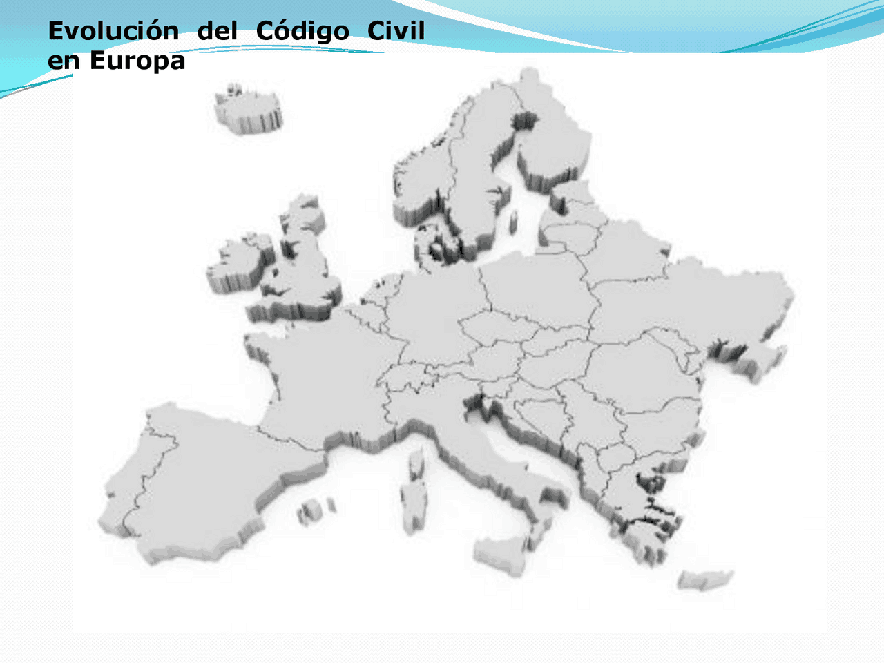 Evolución del Código Civil en Europa - Docsity