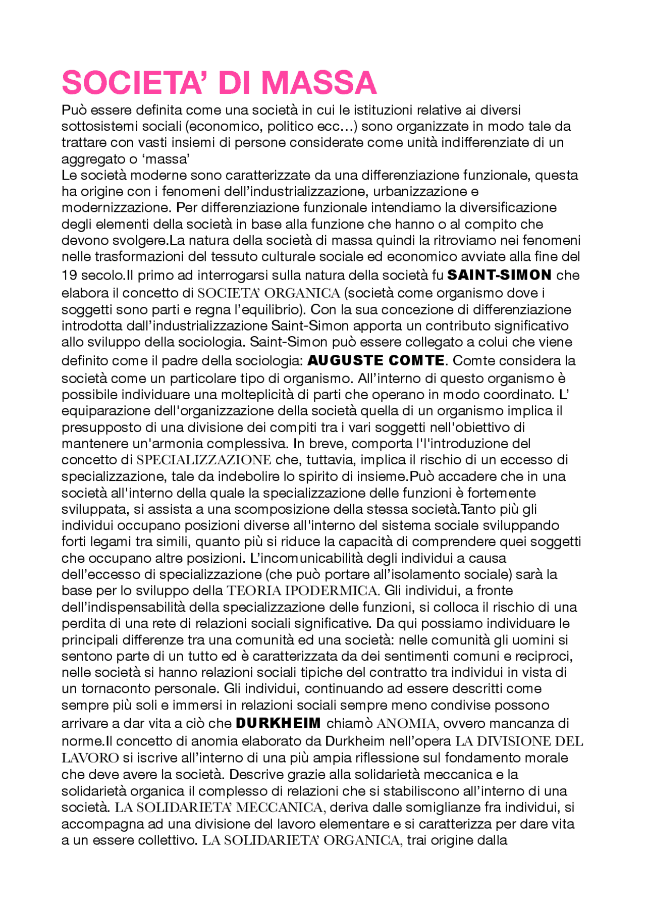Le Teorie Della Comunicazione Di Massa E La Sfida Digitale Docsity