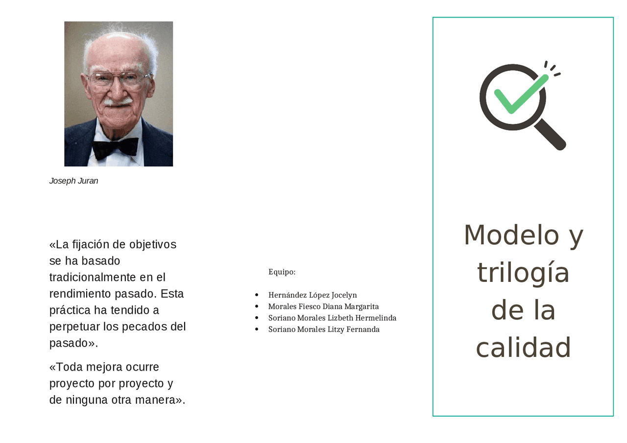 Joseph Juran Calidad