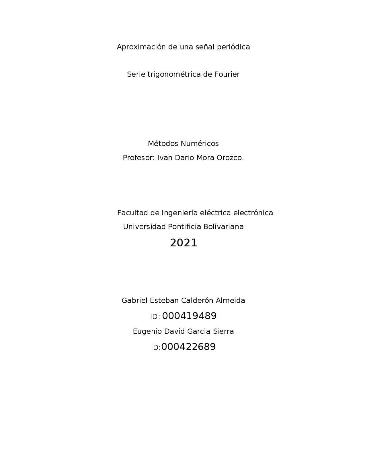 Solución Métodos Númericos En Matlab Docsity
