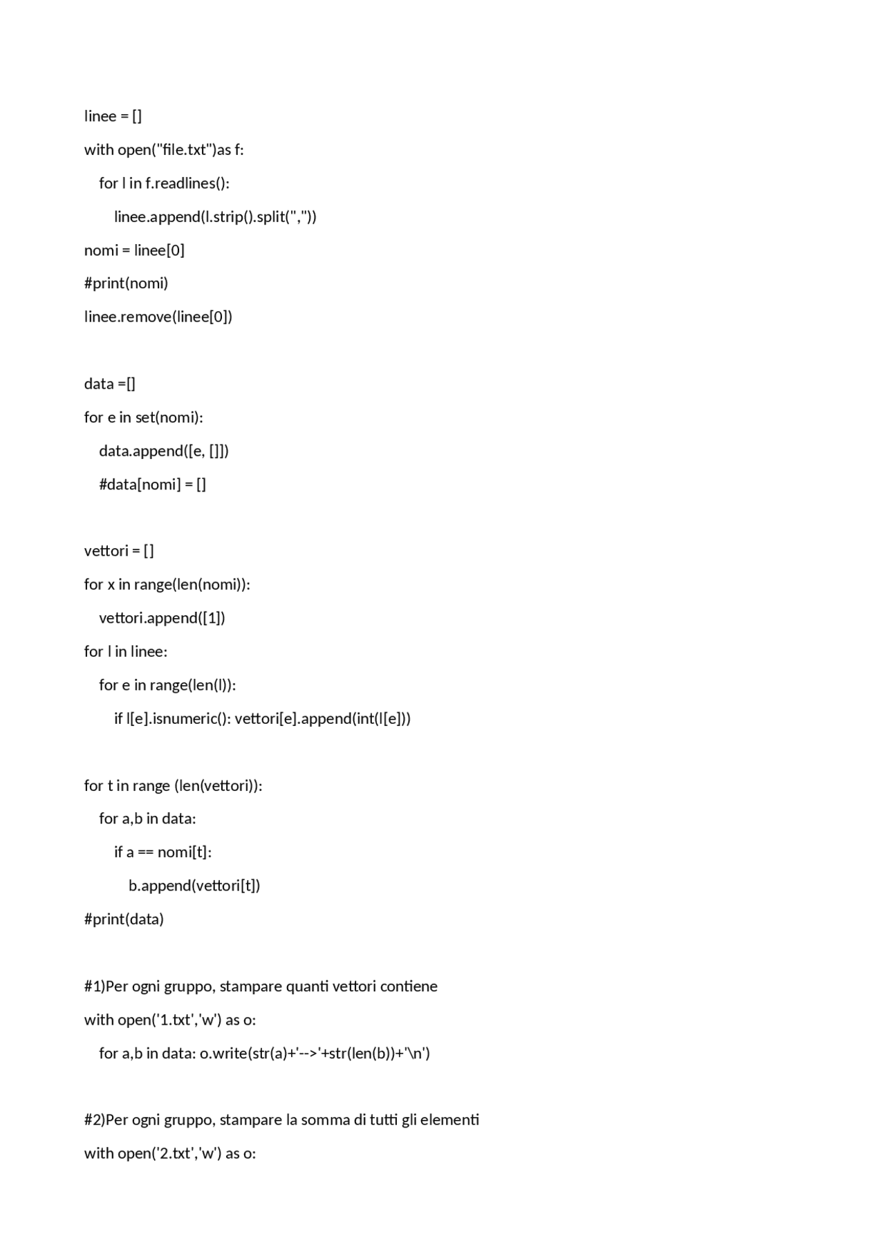 Esercizi Di Programmazione Sui Vettori Docsity