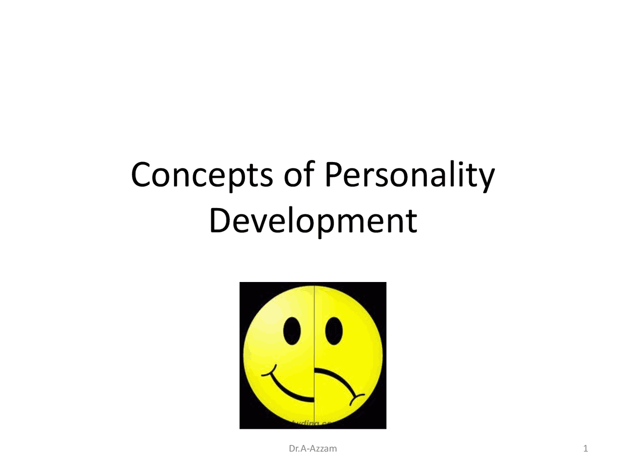 Concept of Personality Development - Harry Stack Sullivan - Docsity