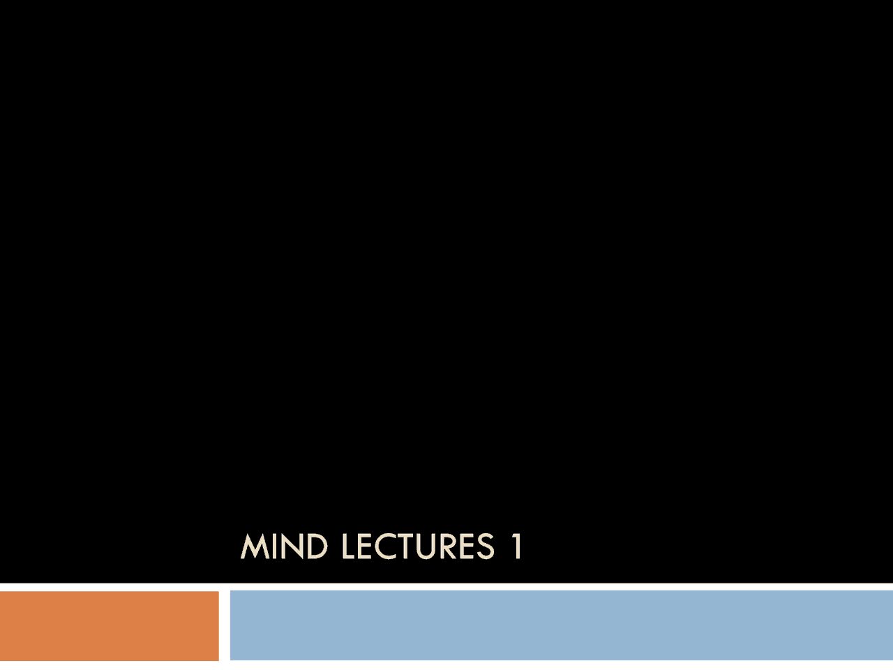 Lecture About Minds Philosophy Of Mind And Identity Theory Docsity
