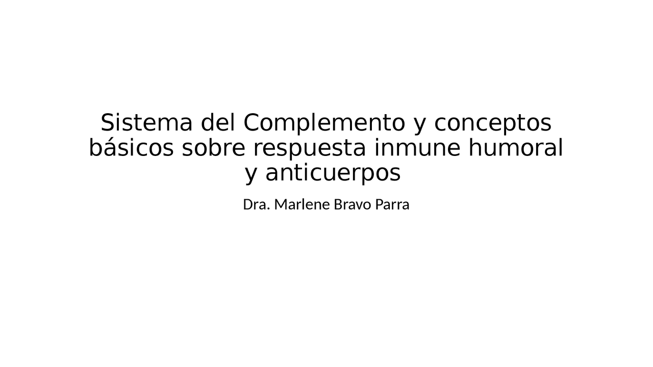 Sistema De Complemento Docsity