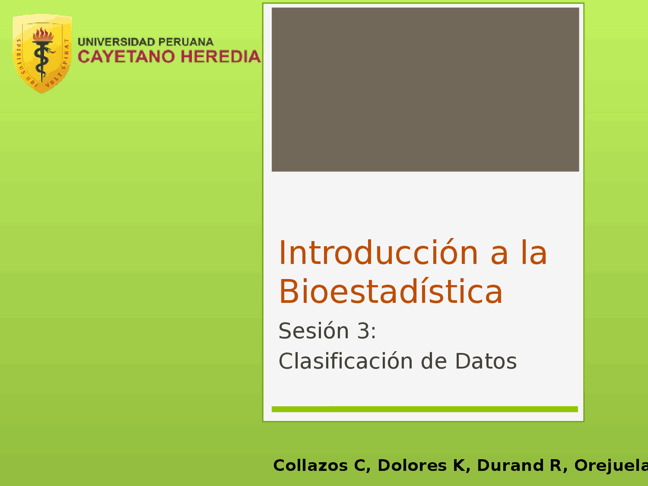 Clases De Bioestadistica Docsity