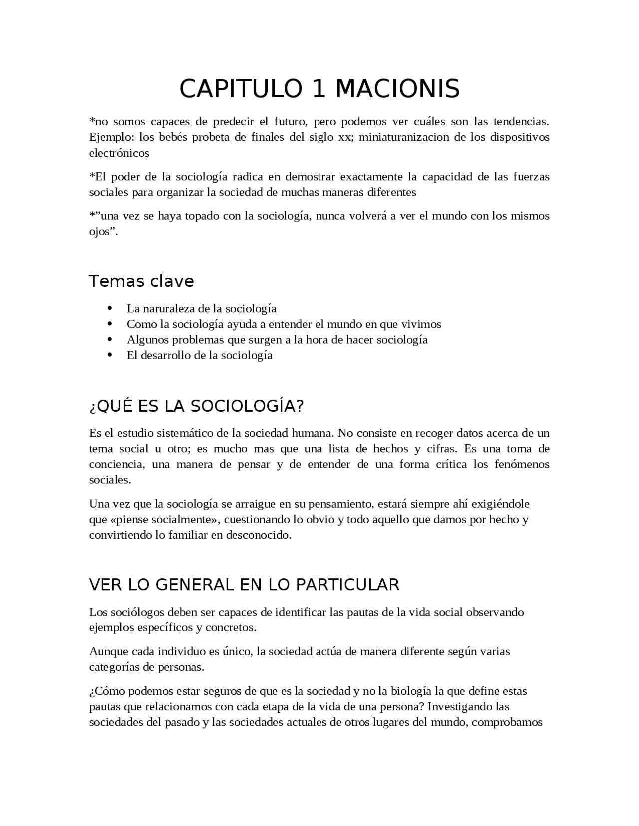 Introducción a la Sociología: El Poder de las Fuerzas Sociales ...