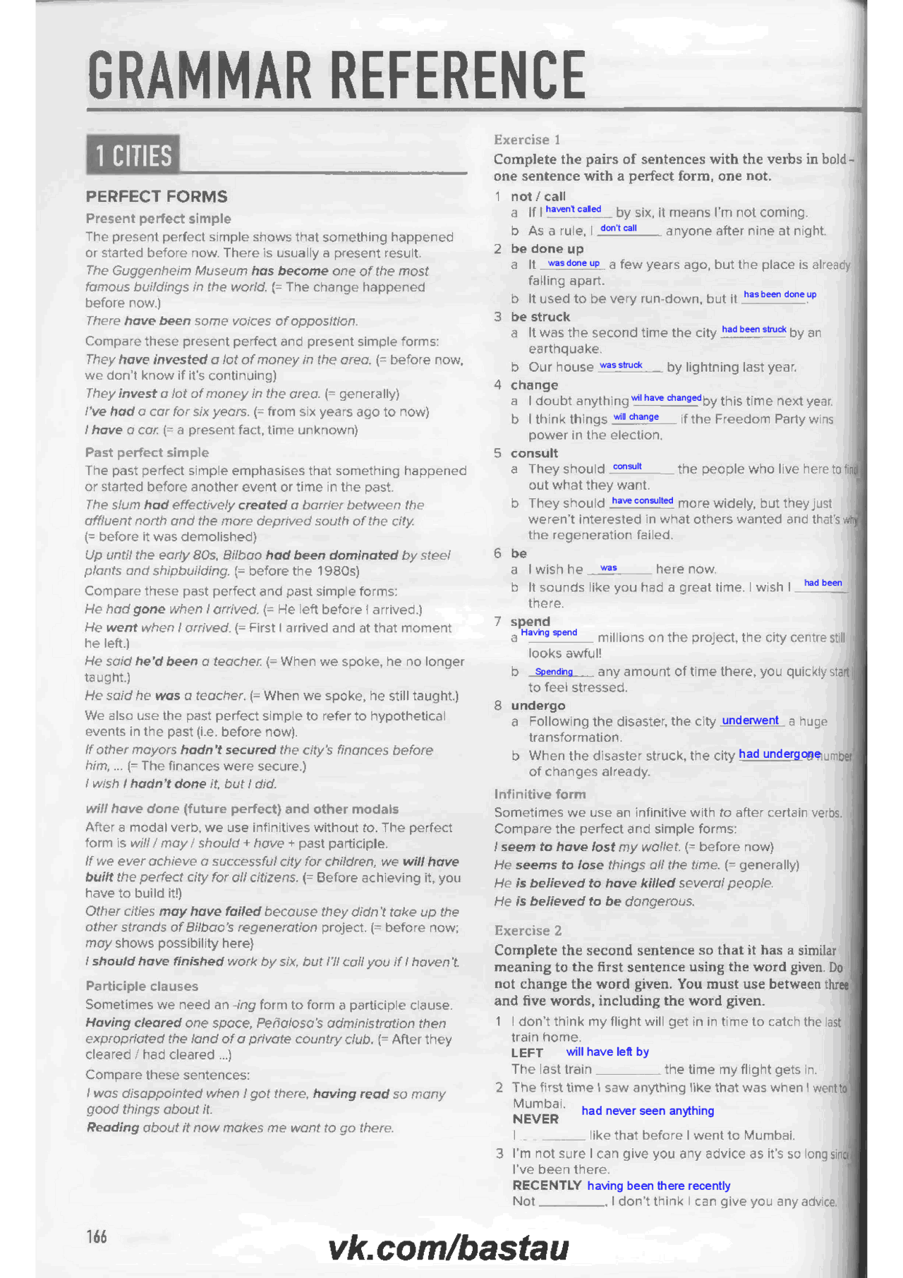 Past Tense Verbs and Their Uses in English | High school final essays ...