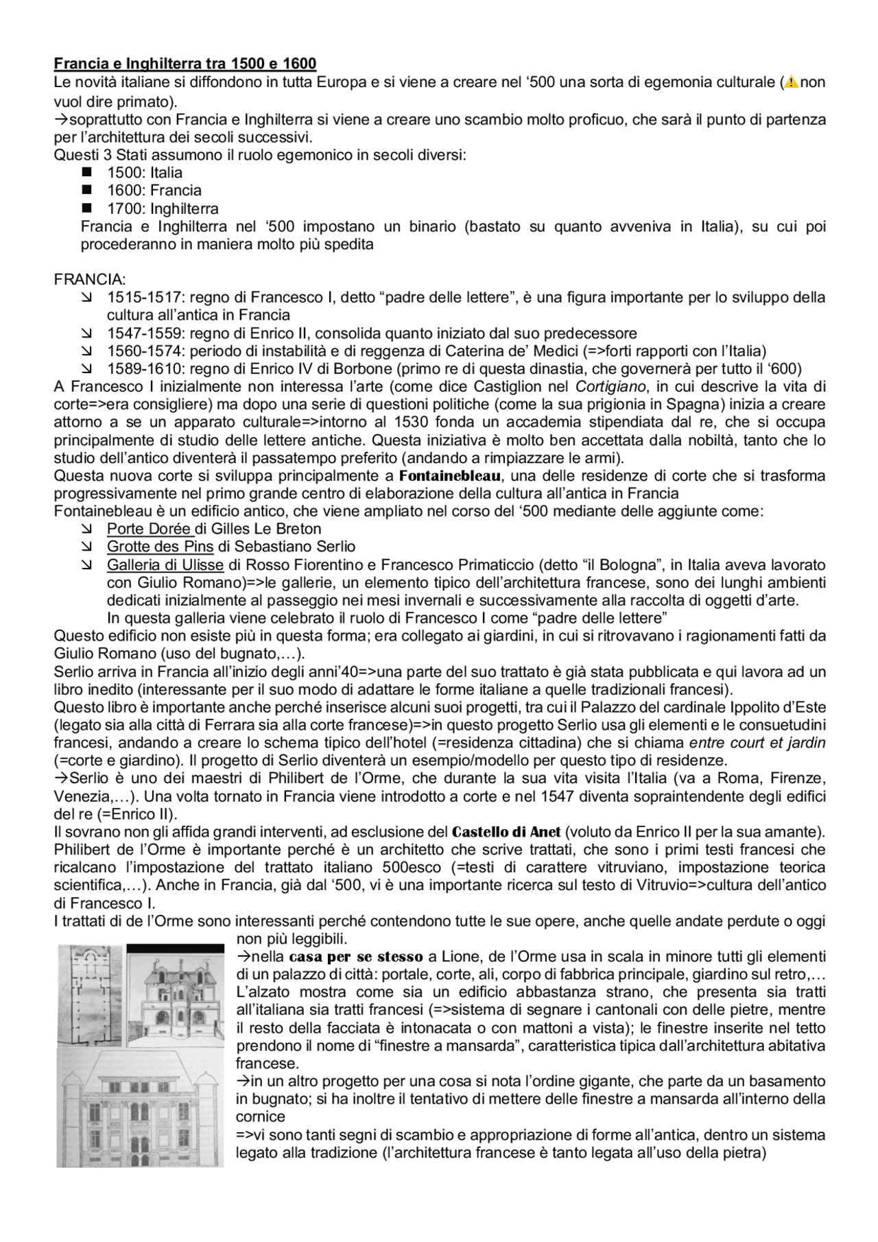 Appunti Completi Storia Dellarchitettura I Parte 3 Docsity