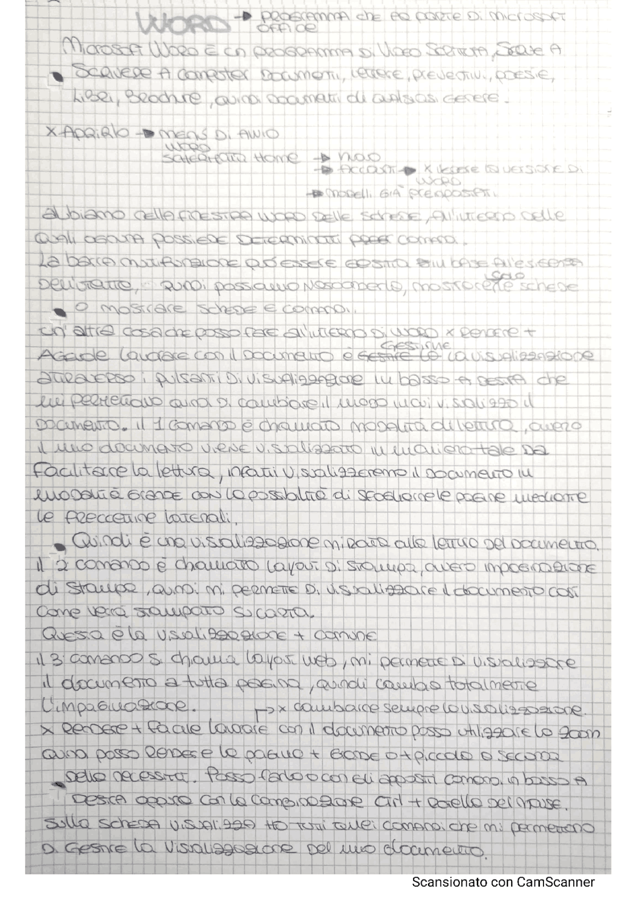 Sintesi Di Microsoft Word Docsity