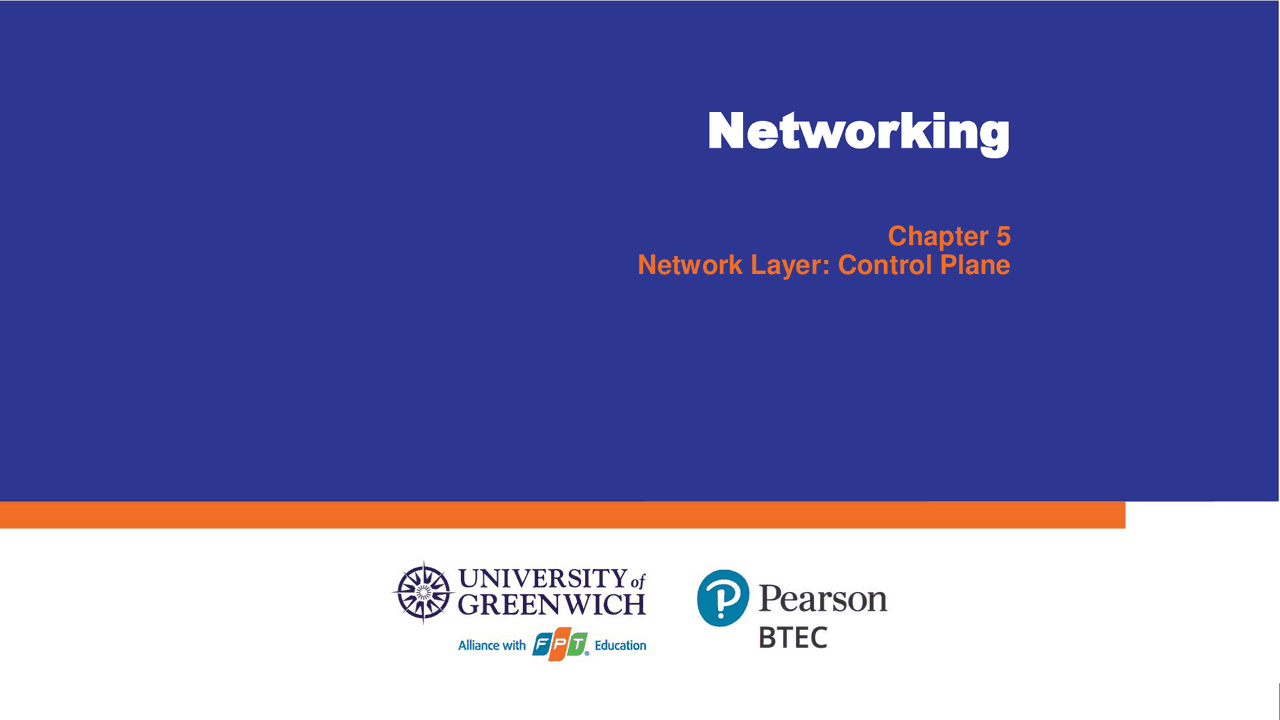 23 Chapter 5 Network Layer Control Plane V8 0 Pdf Lecture Notes Network And System