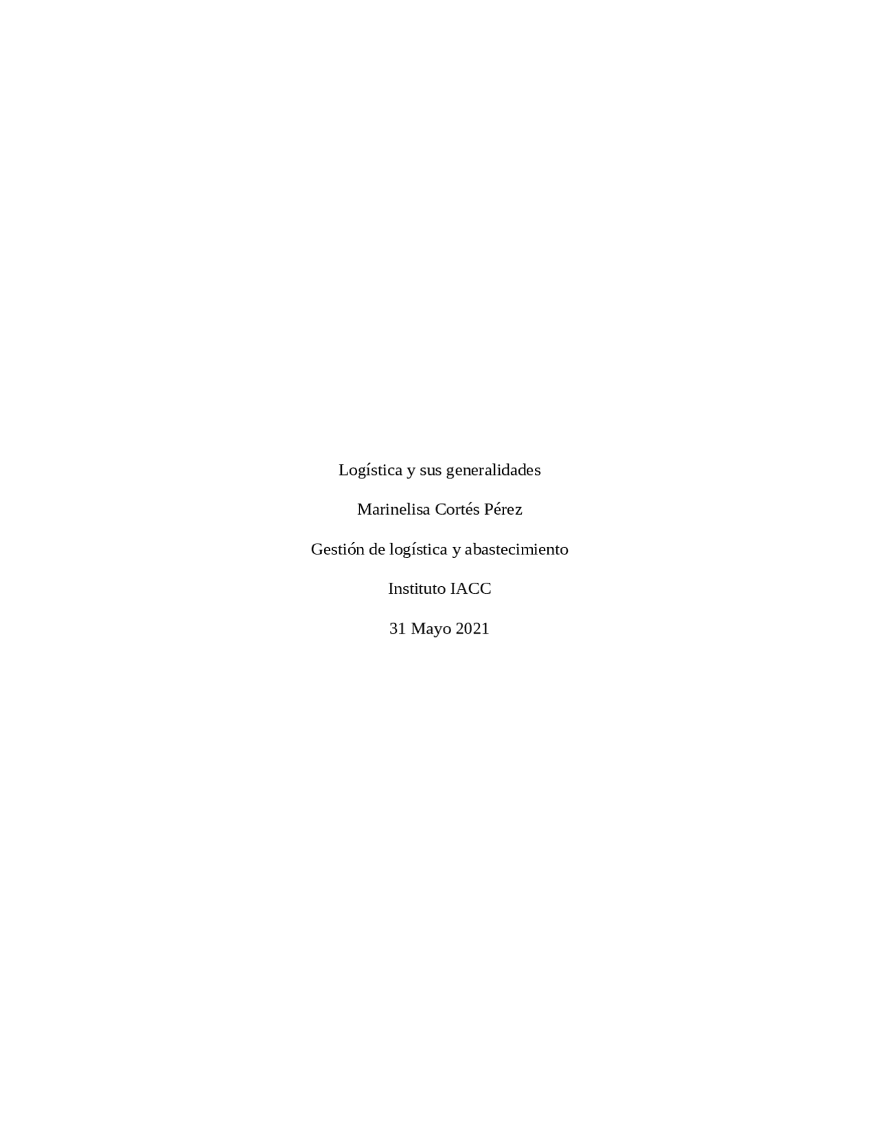 Tarea Semana 2 Logistica Ejercicios De Logística Docsity