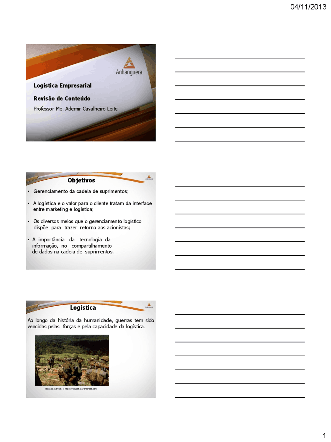 Logística Empresarial Docsity
