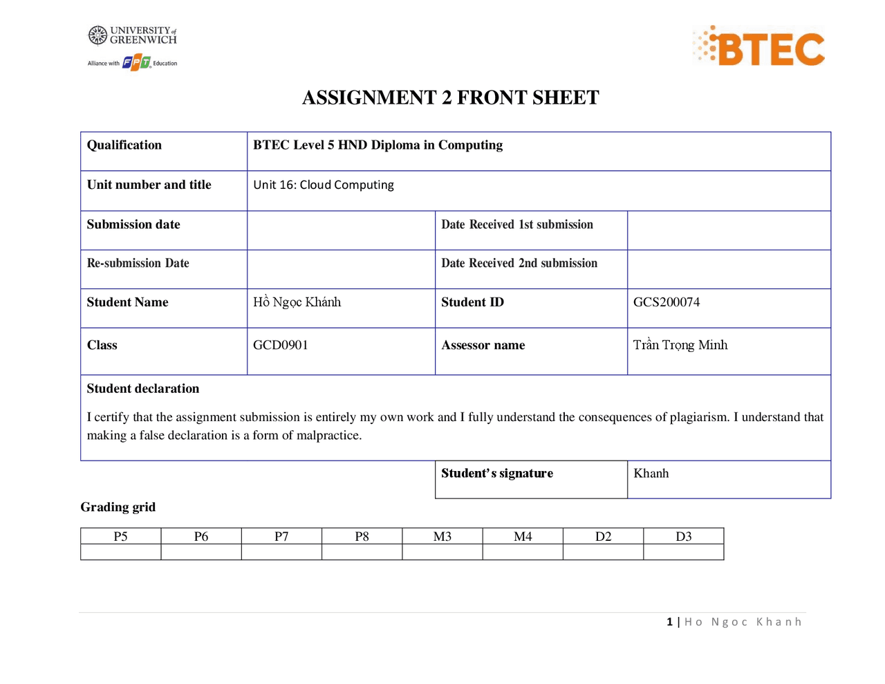 Cloud Computing Assignment 2 Docsity