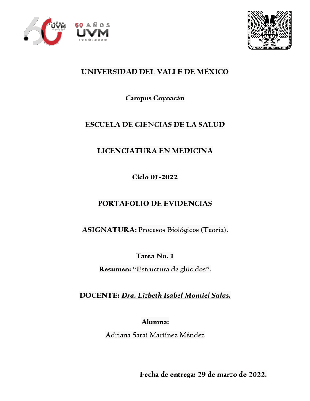 Estructuras De Glucidos Ejercicio Docsity