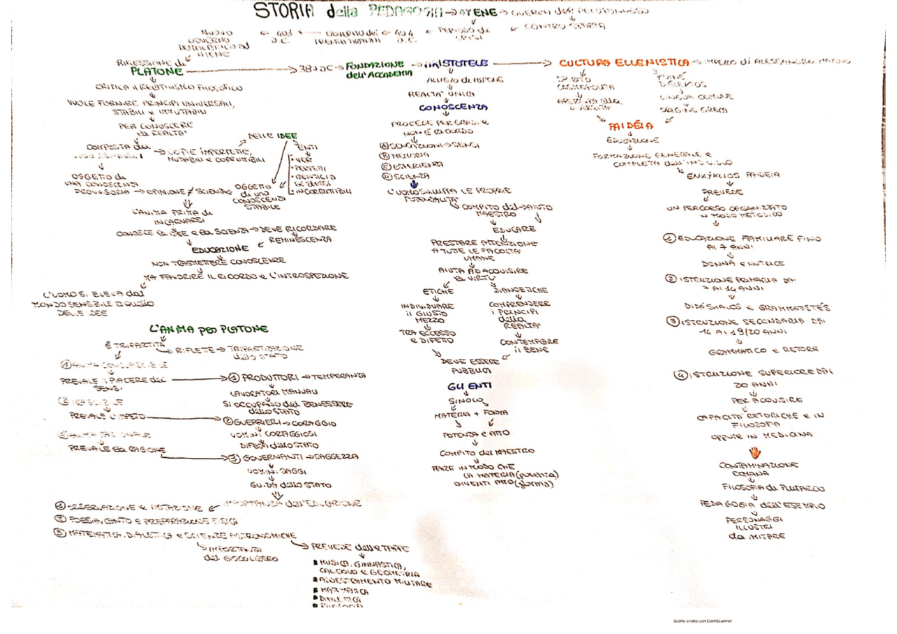 Mappa Concettuale Di Scienze Umane Dsa Docsity