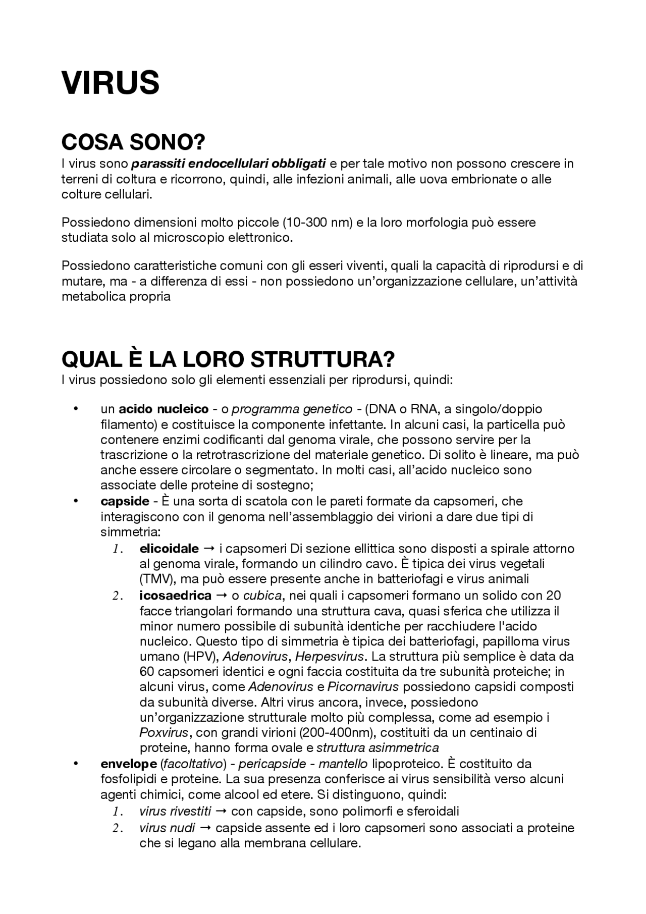 Appunti Microbiologia Esame Appunti Di Microbiologia Docsity