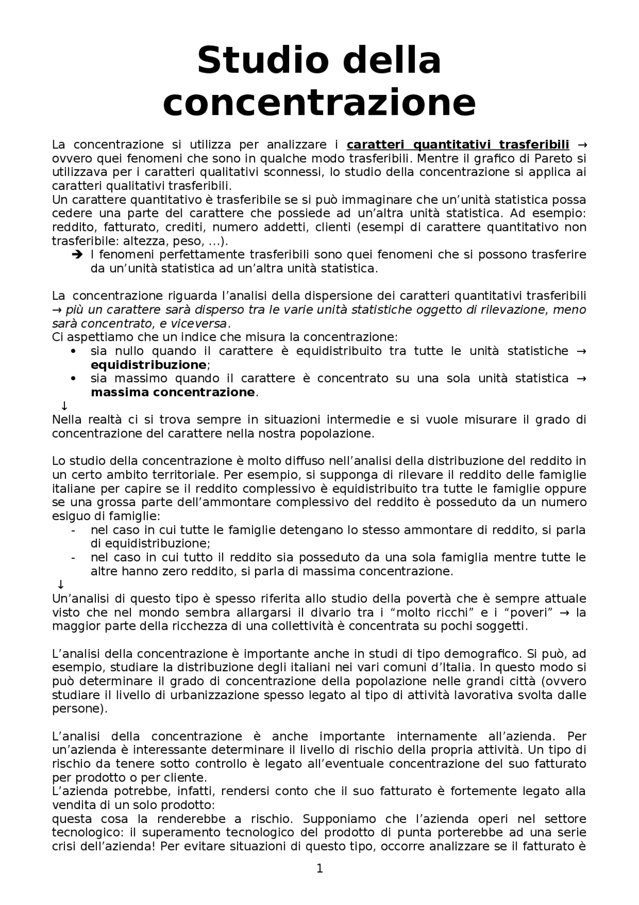 Appunti Statistica 20212021 Appunti Di Statistica Docsity