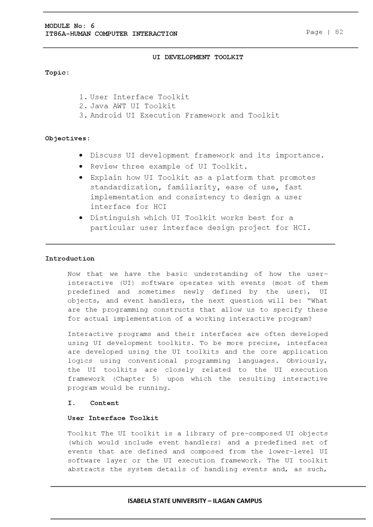 The development of the designs - Docsity