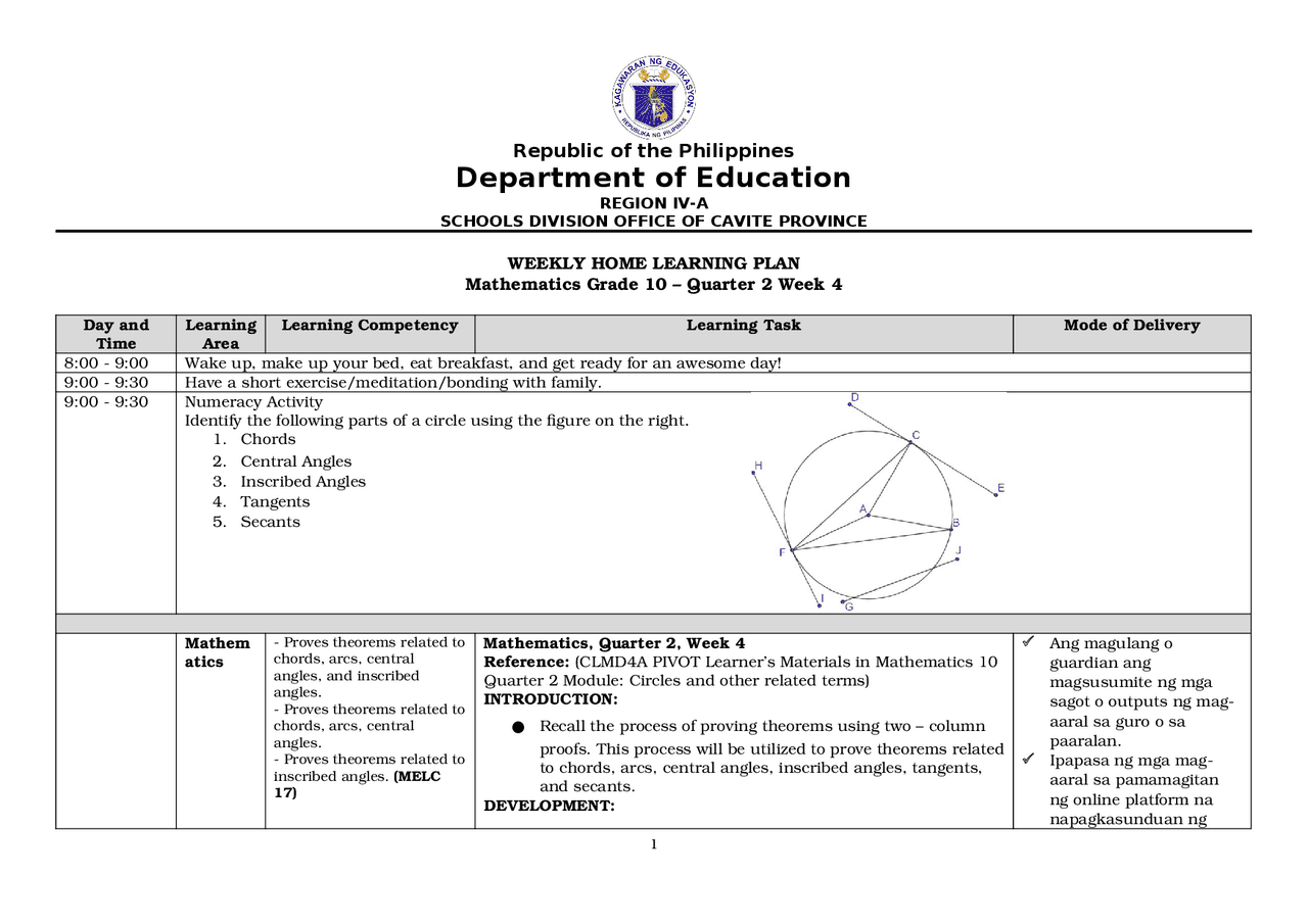 Week 4 Mathematics Assignment Docsity