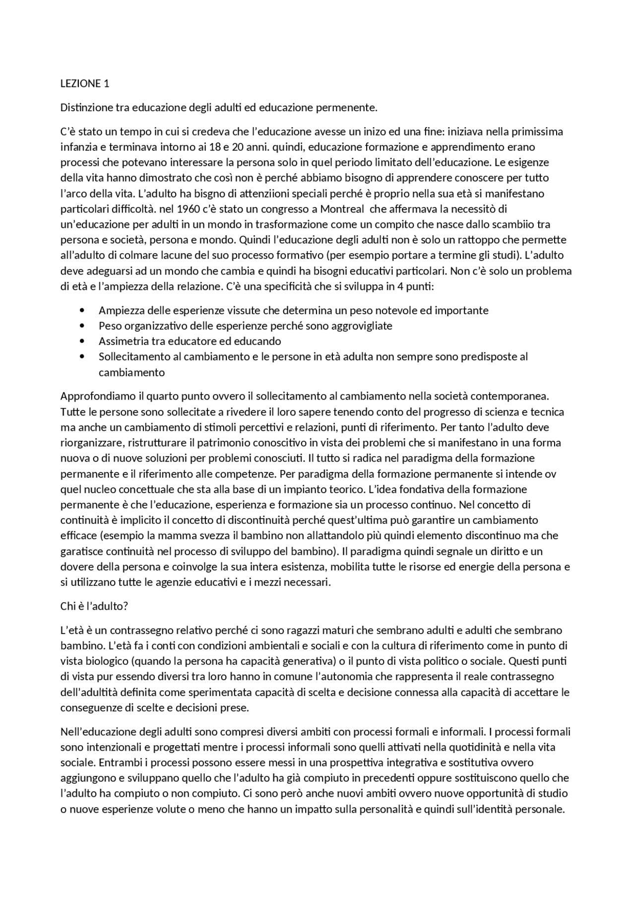 Appunti Lezioni Numerate Docsity
