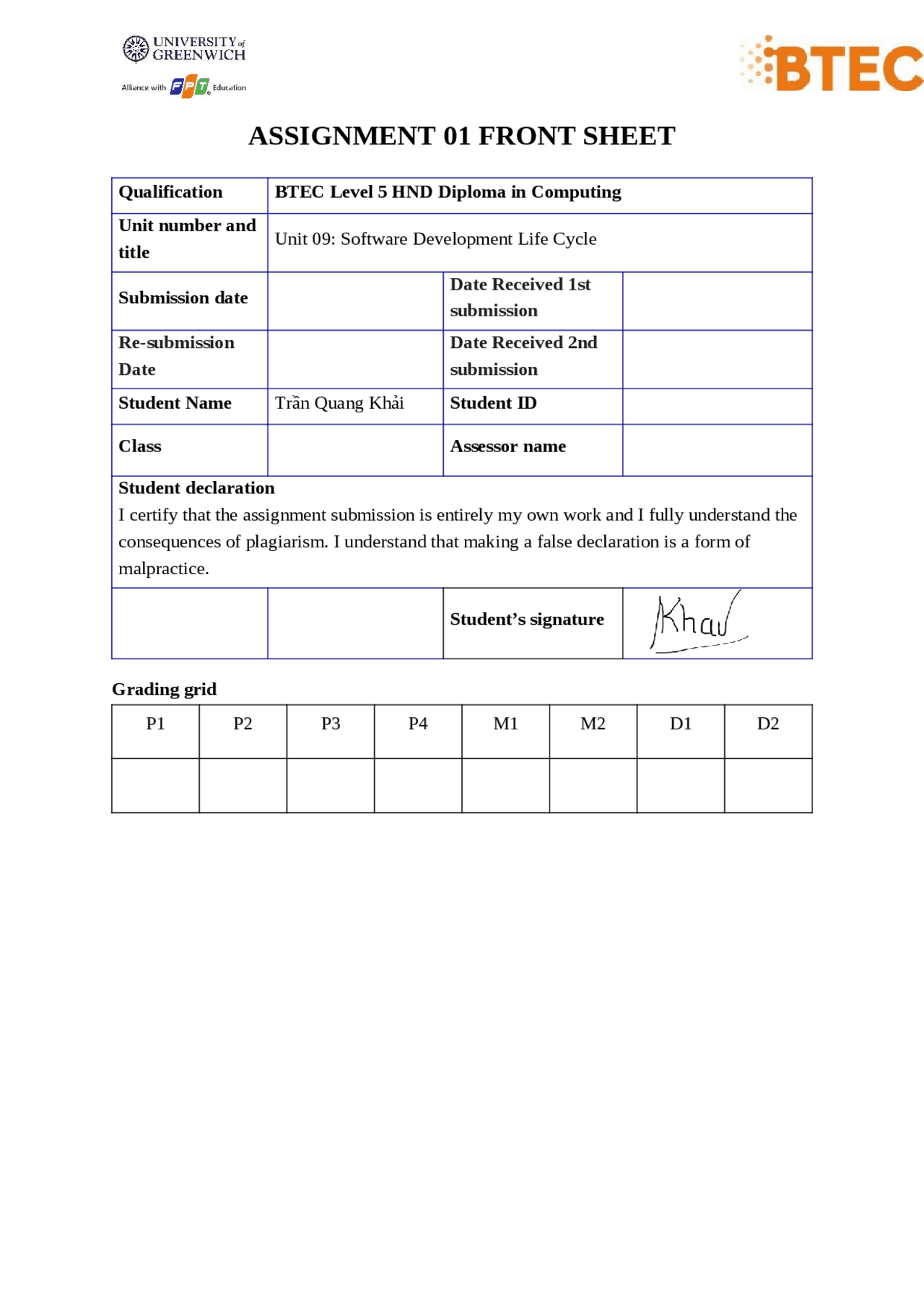 Security Asm 1 Fpt University High School Final Essays Computer Science Docsity