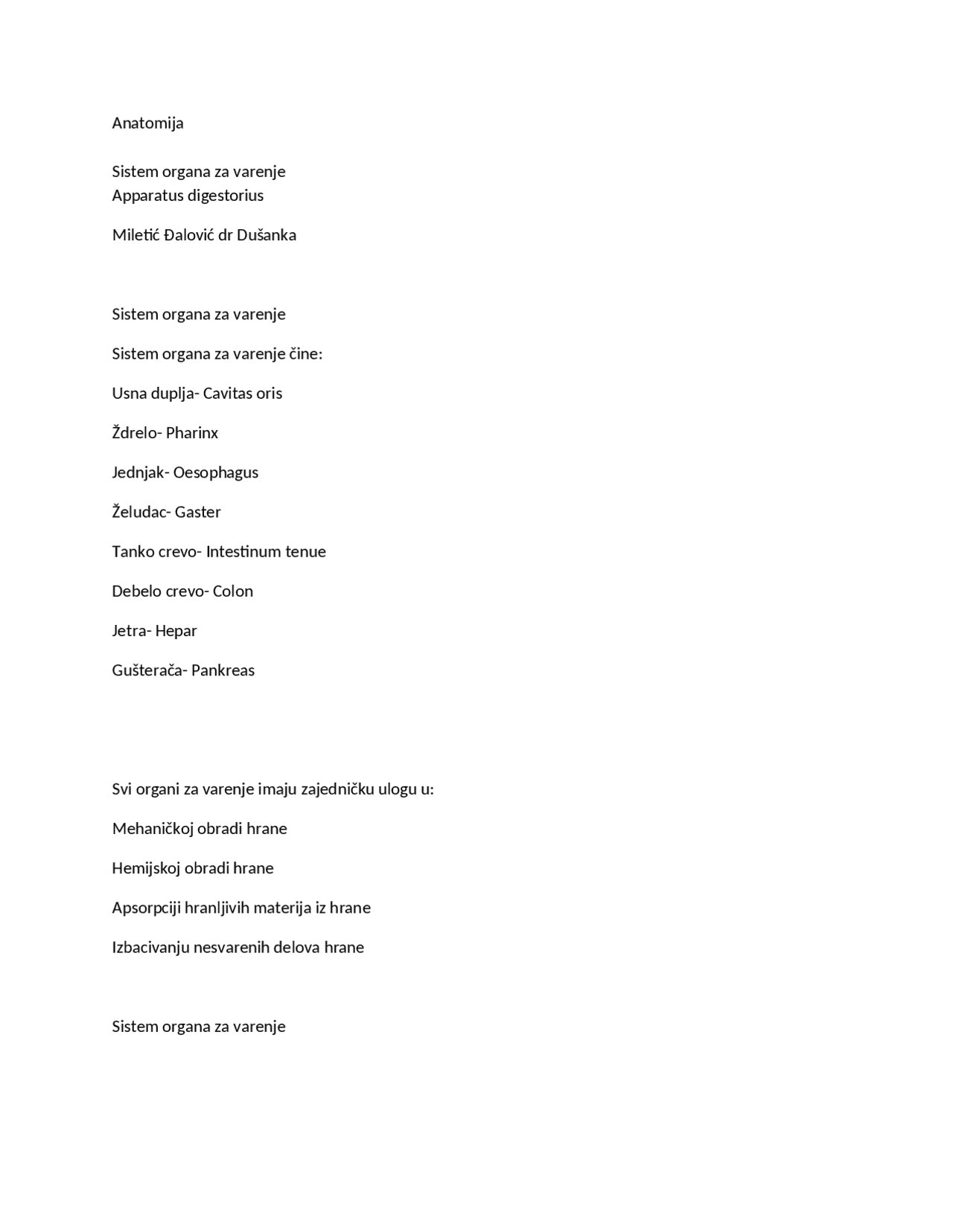 The Human Digestive and Urinary Systems | Schemes and Mind Maps Biology ...