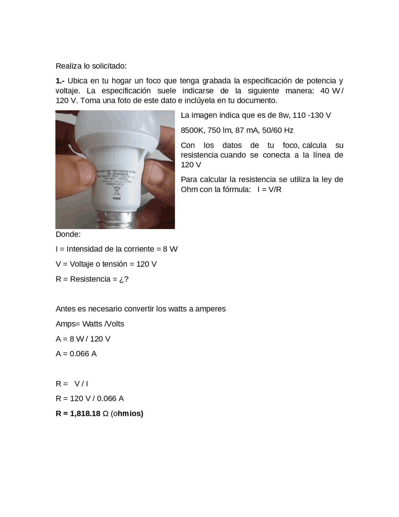 Actividad Integradora Ejercicios De Física Docsity