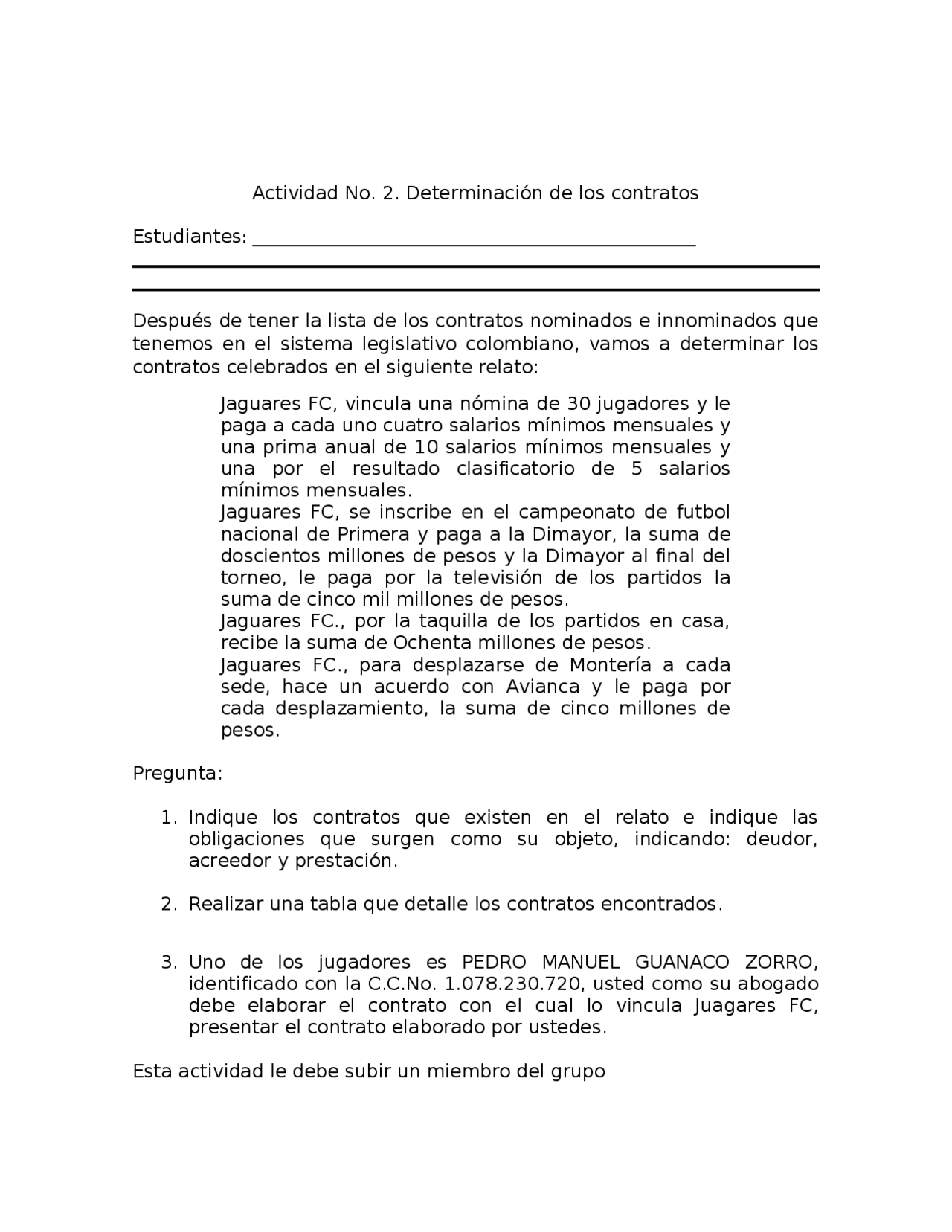 Contratos Derecho Civil Docsity