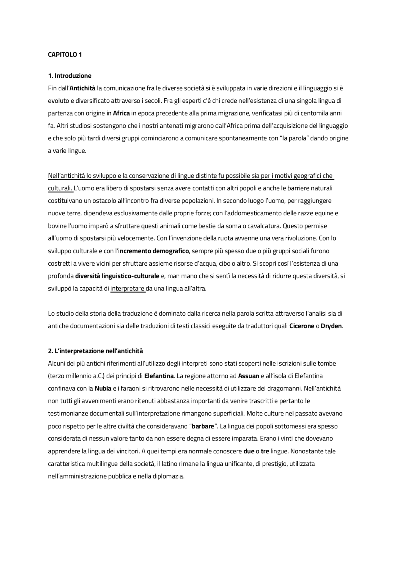 Riassunto "Interpretazione simultanea e consecutiva" (Hoepli) - Falbo, Russo, Straniero - Docsity