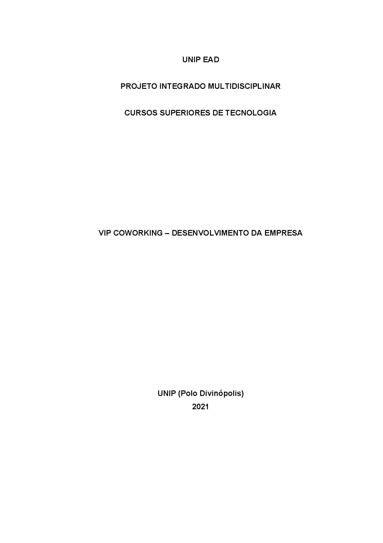 Pim Ii AnÁlise E Desenvolvimento De Sistemas Trabalhos Programação