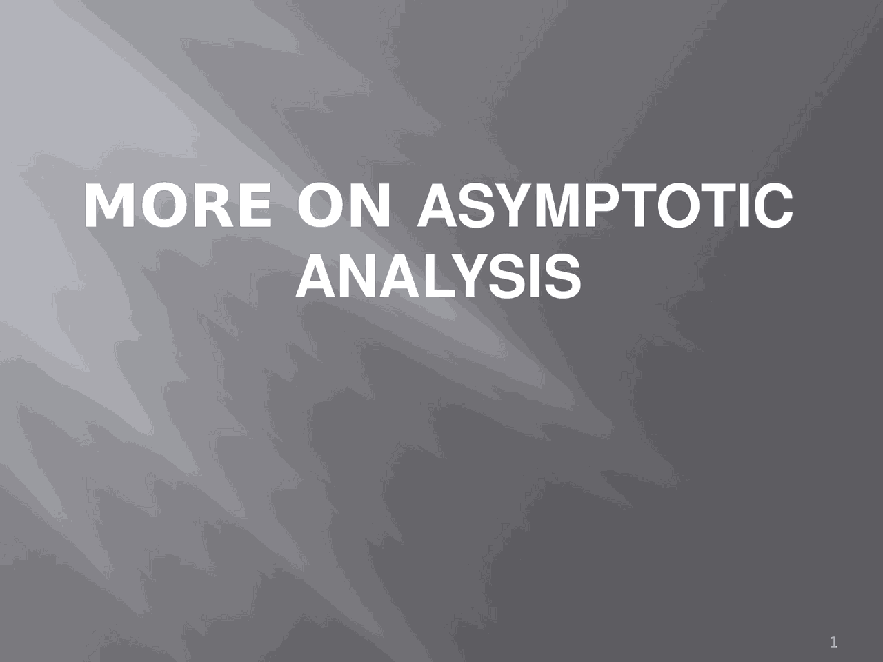 Asymptotic Analysis: Understanding the Growth Rate of Algorithms and Data Structures | Lecture ...